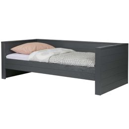 WOOOD Sofabett Dennis stahlgrau