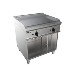 ich-zapfe Saro Griddleplatte Gas - E7/KTG2BAL, offenem Unterbau