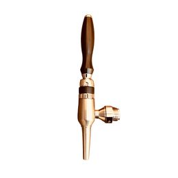 ich-zapfe Bierzapfhahn, Kompensatorhahn Nordic - aus satiniertem stahl ohne kompensatorschaft 5/8" + starke d&uuml;se