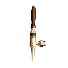 ich-zapfe Bierzapfhahn, Kompensatorhahn Nordic - aus satiniertem stahl ohne kompensatorschaft 5/8" + starke d&uuml;se