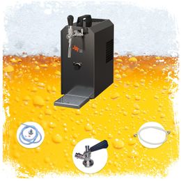 ich-zapfe Komplett Set - Zapfanlage, Bierzapfanlage JET 30K Bierkoffer mit Luftpumpe Durchlaufk&uuml;hler 1-leitig Trockenk&uuml;hler, bis zu 35 Liter/h