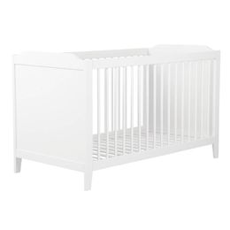 Maison Charlotte Babybett umbaubar Opera 70 x 140 cm weiss