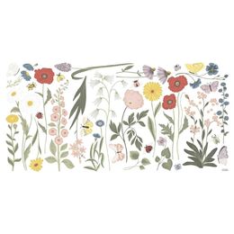 lilipinso Wandsticker XL Richtig gro&szlig;e Wildblumenbl&uuml;ten blumenbunt