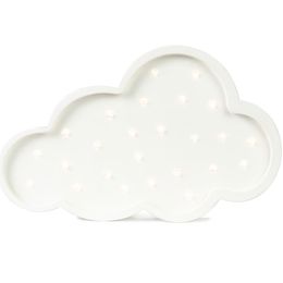 little lights Led Deko Kinderlampe Wolke weiss