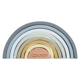 Little Dutch Holz Regenbogen blau