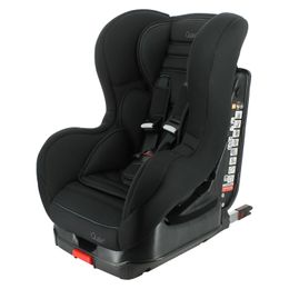 Quax i-Size Autositz 76-140 cm | Mitwachsender Kindersitz mit ISOFIX & Top Tether | Seitenaufprallschutz & 5-Punkt-Gurt, Schwarz