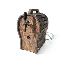 ich-zapfe Holzfass f&uuml;r Zapfanlage, Bierzapfanlage JET 30, 380x580x580mm