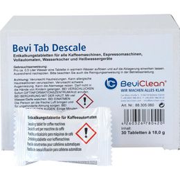 ich-zapfe Reinigungsmittel, Entkalker, Entkalkungstabletten - Bevi TAB Descale