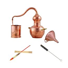 ich-zapfe Komplettset Destille, Destillierger&auml;t - Alembic, Kupfer 2L