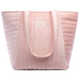 nobodinoz Wickel-/ Umh&auml;ngetasche Savanna rosa Samt