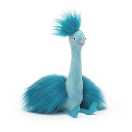 Jellycat Kuscheltier, Pl&uuml;schtier, Stofftier - Fou Fou Peacock