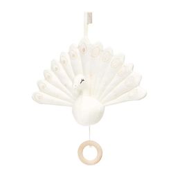Cam Cam Musik Mobile Pfau creme