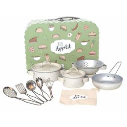 Jabadabado Kinderk&uuml;chen Zubeh&ouml;r, Spielk&uuml;che Zubeh&ouml;r - Kinderkoffer K&uuml;chenset