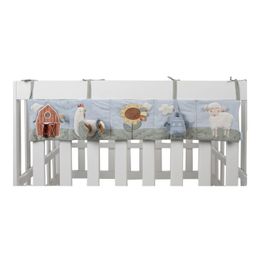 Little Dutch Stoffbuch mit Aktivit&auml;ten f&uuml;r Laufgitter, Spielzeug zum Aufh&auml;ngen - Little Farm, mit Rassel, Spiegel & Knister-Effekten