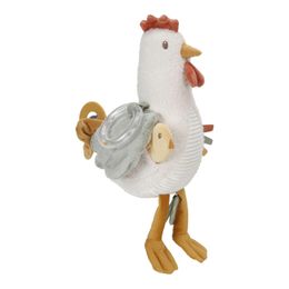 Little Dutch Aktivit&auml;tsspielzeug, Aktivit&auml;ten Huhn Little Farm- Stofftier mit Rassel & Knisterfl&uuml;geln ab 0 Monaten