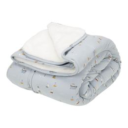 Little Dutch Baby Kuscheldecke "Sailors Bay" blau