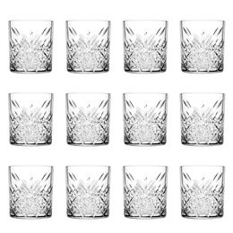 ich-zapfe Whiskygl&auml;ser, Whiskybecher - 12er-Set - Timeless, 345 ml