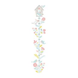lilipinso Messlatte selbstklebend Vogelhaus pastell