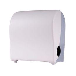 ich-zapfe Papierhandtuchspender, Papierhandtuchhalter, Handtuchrollenspender - PQSAutK, Mini, Kunststoff, Wei&szlig;