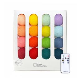 Cousin Paul Lichterketten, Led Girlande - RAINBOW, In der Box, Mehrfarbig