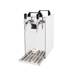 ich-zapfe Zapfanlage - Kontakt 40 Bierzapfanlage 2-leitig Trockenk&uuml;hler, Durchlaufk&uuml;hler 50 Liter/h, Green Line