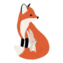 lilipinso Wandsticker Fuchs mit Hase