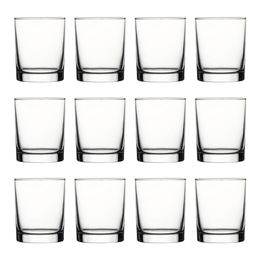 ich-zapfe Whiskygl&auml;ser, Whiskybecher - Istanbul, 12er-Set, Stilvolle Gl&auml;ser f&uuml;r Whisky & mehr, 245 ml