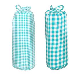 Taftan Spannbettlaken 70 x 140 vichy & karo t&uuml;rkis