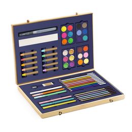 Djeco Malsets, Kunstbedarf, K&uuml;nstlerset - Farben: Gro&szlig;e Farbenbox Glitzer