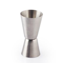 ich-zapfe Jigger, Cocktail Messbecher - Edelstahl 20/40 ml