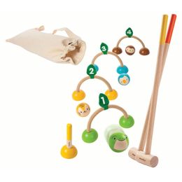 Plan Toys - Krocket, Gummibaumholz