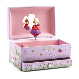 Djeco Schmuckschatulle mit Spieluhr Prinzessin und V&ouml;gelchen