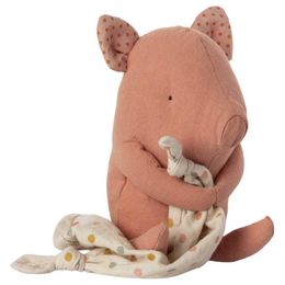 Maileg Stofftier Schwein mit Schnuffeltuch und Spieluhr