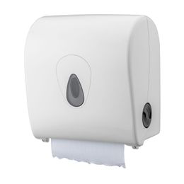 ich-zapfe Papierhandtuchspender, Handtuchspender, Papierhandtuchhalter, Handtuchrollenspender - PQSACDK, Mini, Kunststoff, wei&szlig;