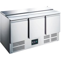 ich-zapfe Saro Saladette, Zubereitungstisch mit 3 T&uuml;ren - Modell ES 903