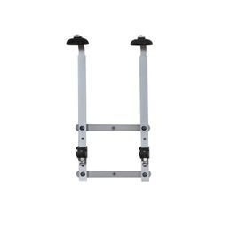 ich-zapfe Profi Wandhalter f&uuml;r 0,7 - 1,0L Flaschen - Wandhalterung f&uuml;r 2 Flaschen