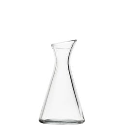 ich-zapfe Wasserkaraffe, Glaskaraffe, Weinkaraffe - Pisa, 0,2L, Elegant & Vielseitig | Wasser, Wein, Limonade & mehr