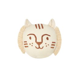 nobodinoz Kinderkopfkissen, Babykissen - Tigergesicht, 35 x 30 cm