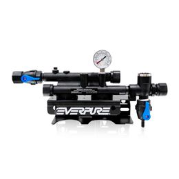 ich-zapfe Wasserfiltersystem, Wasserreiniger, Filterkopf - EVERPURE QC7I f&uuml;r zwei Wasserfilter