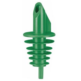 ich-zapfe Ausgiesser, Ausgie&szlig;er - BILLY, f&uuml;r Flaschen 0,5-,5 lt, Gr&uuml;n, Mit 5 Lamellen