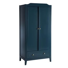 Maison Charlotte Kleiderschrank Opera 2 t&uuml;rig dunkelblau
