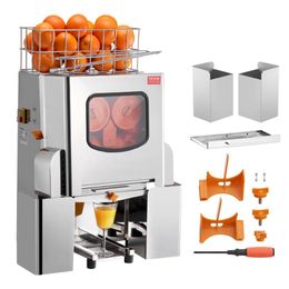 ich-zapfe Orangenpresse, Zitruspresse - 120W, kommerziell, Edelstahl