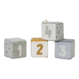 Little Dutch Stoffw&uuml;rfel Little Farm - Aktivit&auml;tsbl&ouml;cke: 4er Set f&uuml;r Babys & Kleinkinder