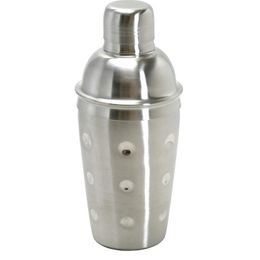 ich-zapfe Cocktail shaker 3tlg. - Edelstahl mit Sieb - 500 ml.