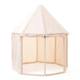 Kids Concept Kinder Pavillion Holz natur achteckig