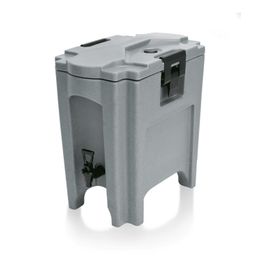 ich-zapfe Thermobeh&auml;lter, Thermogetr&auml;nkebeh&auml;lter, Getr&auml;nkebeh&auml;lter mit Zapfhahn - Grau, 18L