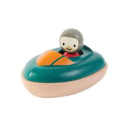 Plan Toys Badewannen Speed Boot Holz gr&uuml;n