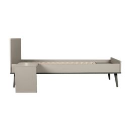 Quax Flow Junior Kit 170x70 cm | Umbauset f&uuml;r Flow Babybett zum Juniorbett | Mit Nachttisch & Bettgitter-Option