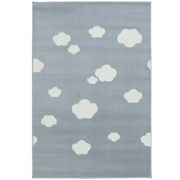 LIVONE Teppich Wolken blau