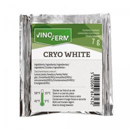 ich-zapfe Weinhefe, Trockenhefe Wein - Vinoferm, Cryo White, 7g